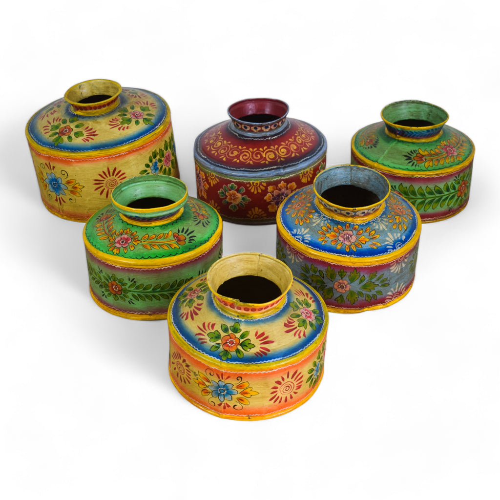 MILL-2014 Hand Painted Pots C40-C41 – MILLWARDS B2B
