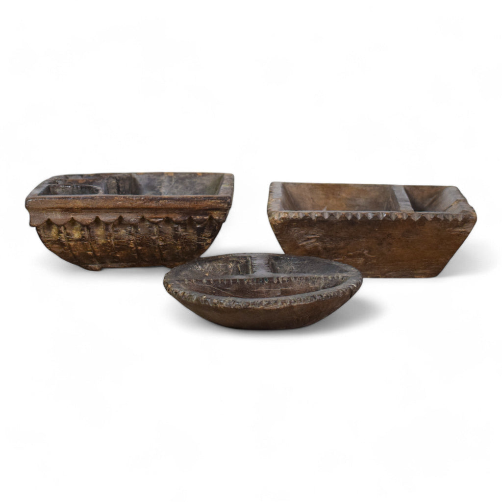 MILL-2945 Antique Wooden Spice Pot - MIXED DESIGNS C43 – MILLWARDS B2B