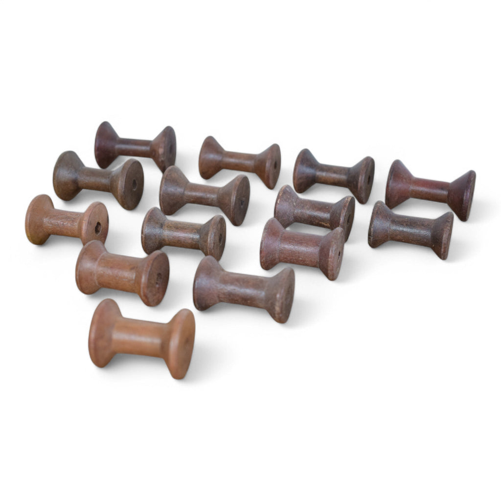 MILL-499/3 SMALL Wooden Bobbins - PACK OF 10pcs – MILLWARDS B2B