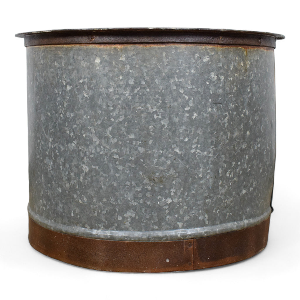 MILL-1608 Large Galv. Metal Planter C51-C52 – MILLWARDS B2B